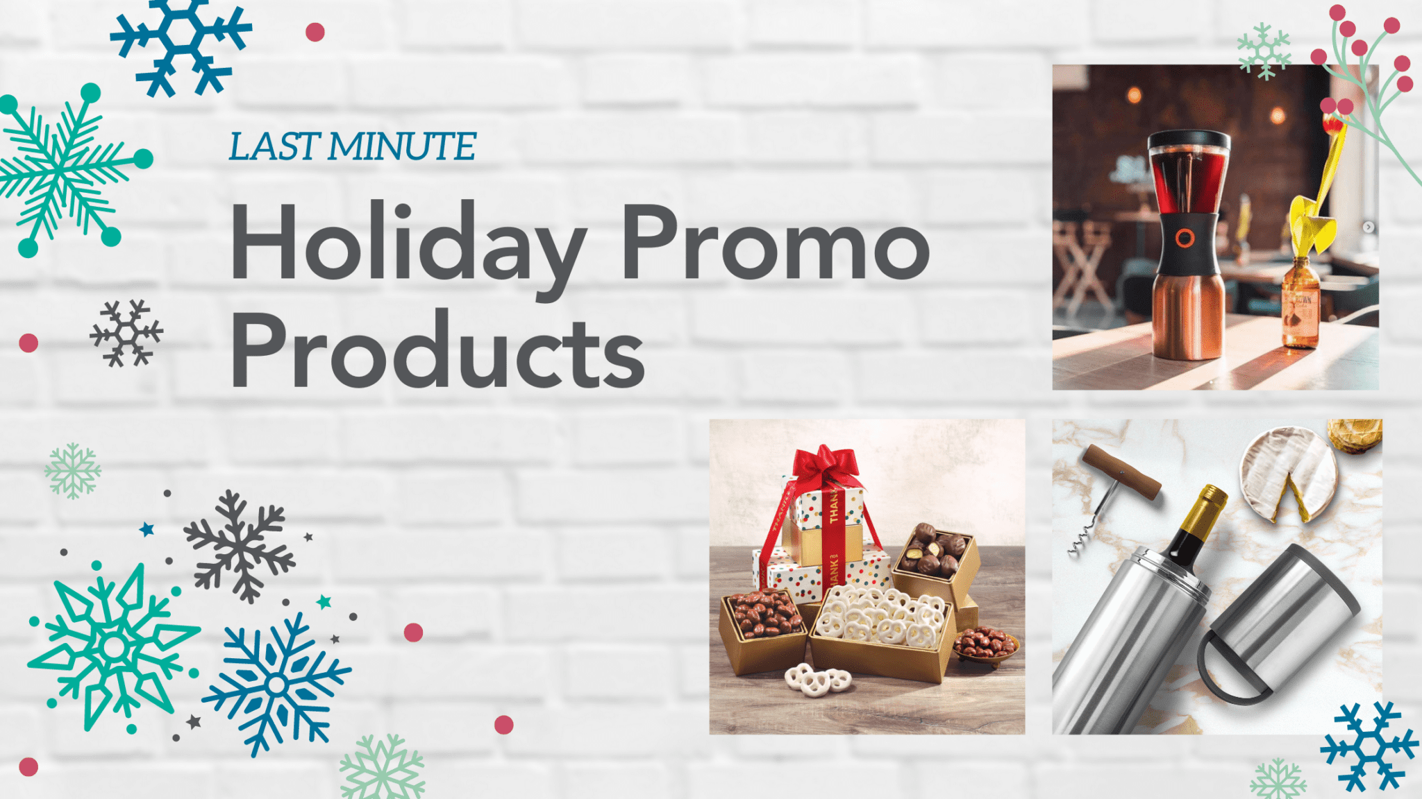 Last Minute Holiday Promo Products! - TK Promotions, Inc.